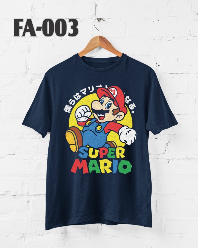 Remera/Canguro Mario Bros FA-003 | Remeras Personalizadas
